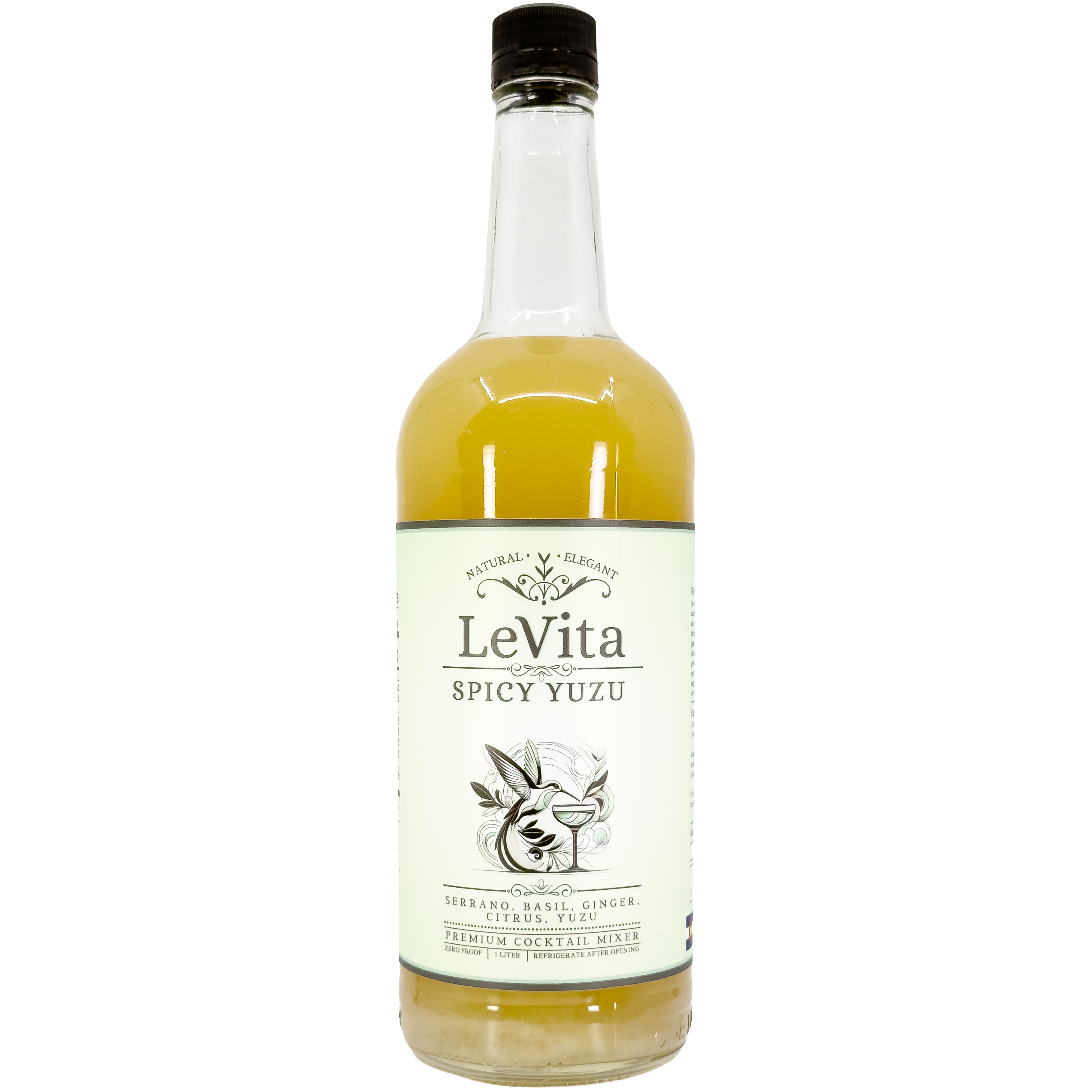 LeVita Spicy Yuzu Margarita Non-Alcoholic Cocktail, Colorado – Wine ...