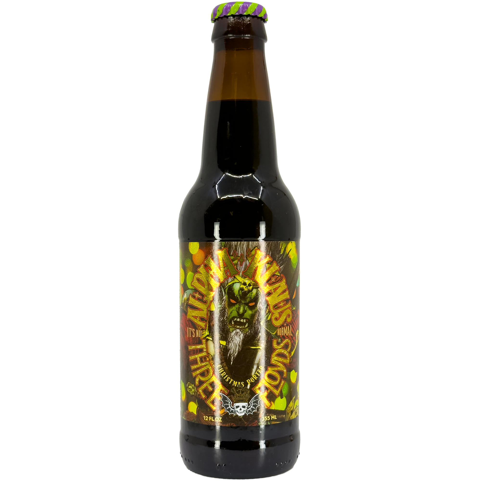 Three Floyds Brewing 'Alpha Klaus' Christmas Porter Beer, Indiana ...